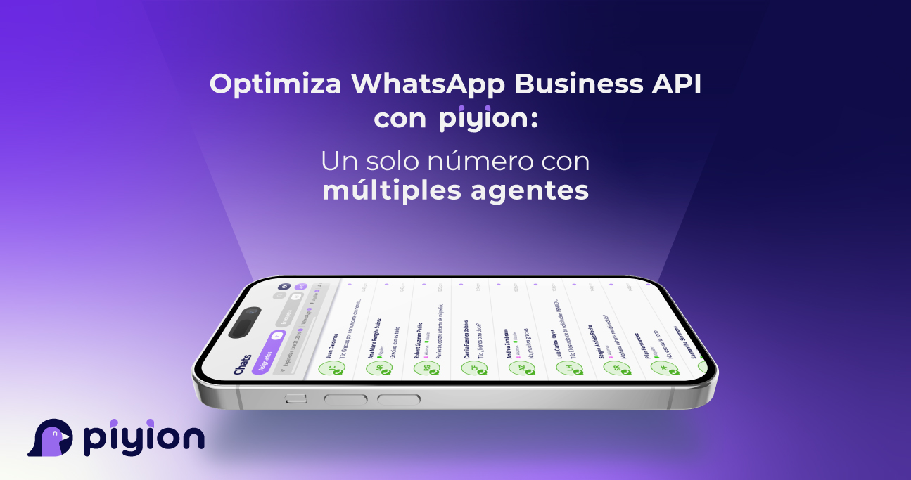 Optimiza WhatsApp Business API con Piyion - Piyion